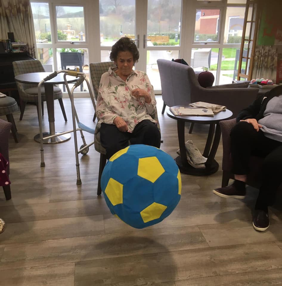 Armchair football! - Dormy Care