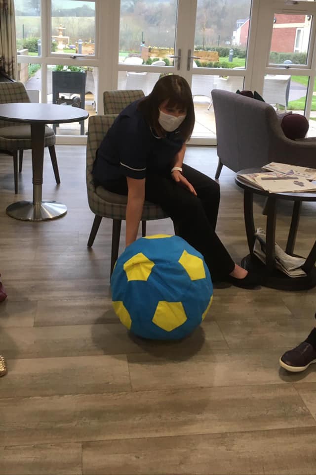 Armchair football! - Dormy Care