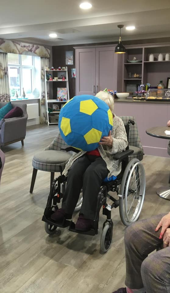Armchair football! - Dormy Care