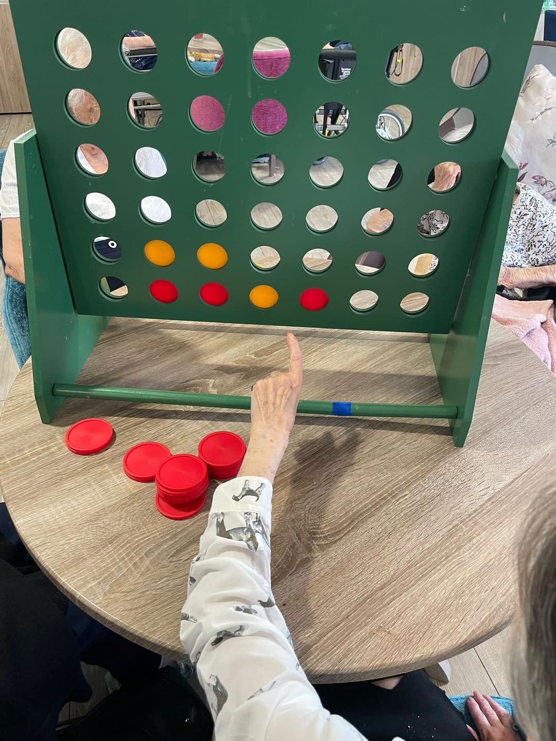Giant Connect Four - Dormy Care