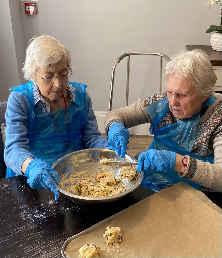 Baking Rock Cakes - Dormy Care