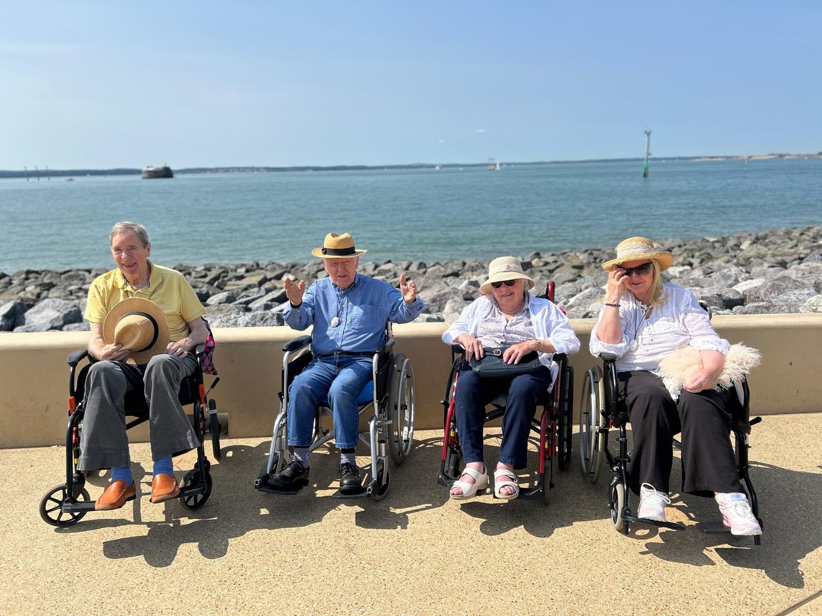 Seaside trip at Bramshott Grange - Dormy Care